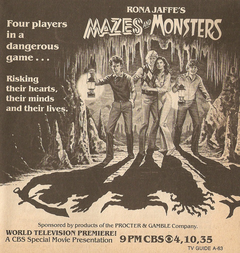 “Mazes and Monsters”, by Rona Jaffe – James Vachowski